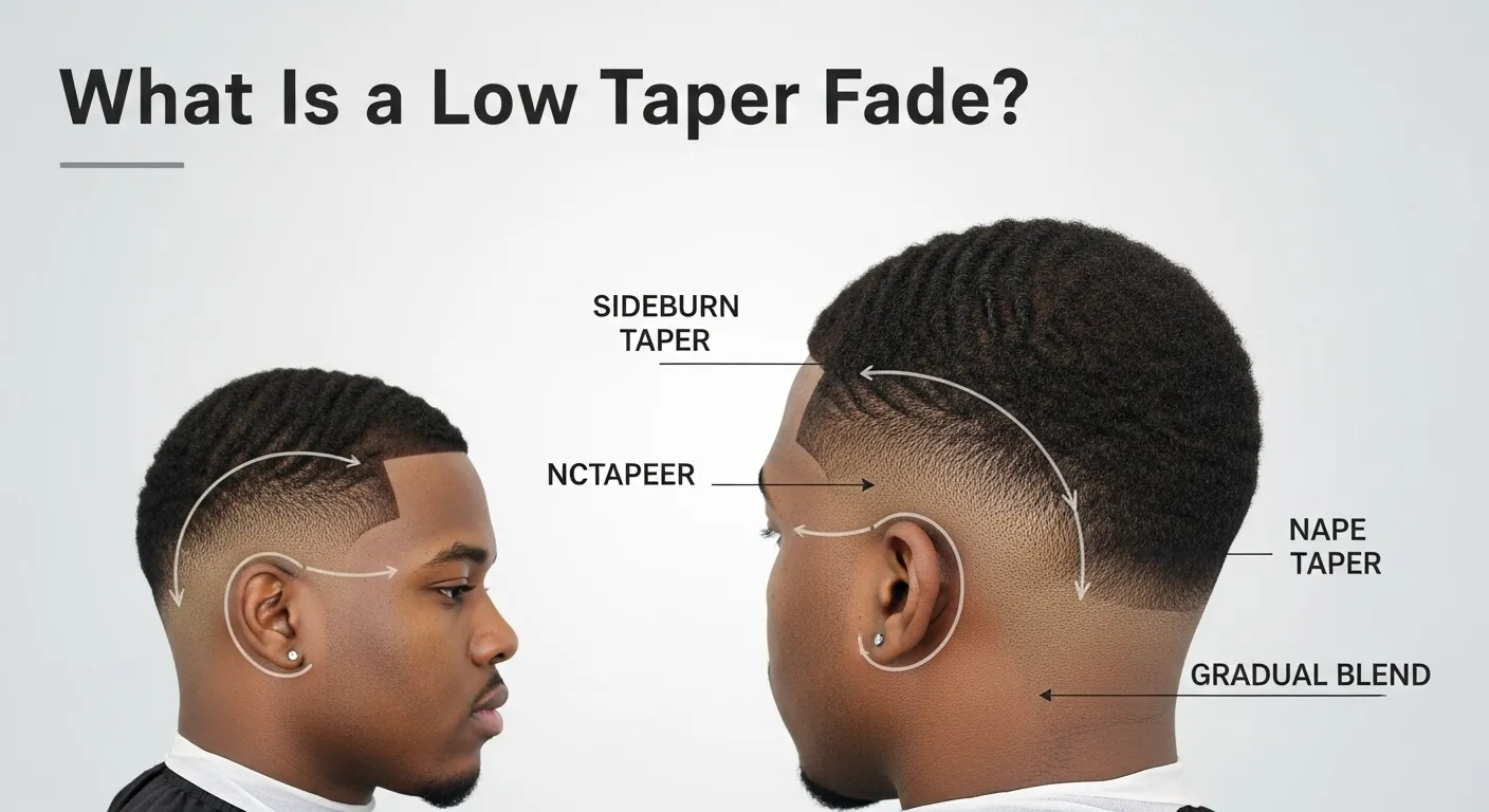 Getting a Low Taper Fade? Here's What to Tell Your Barber